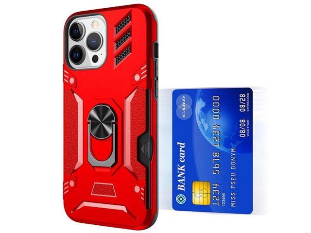 Click here for Tough Ring Grip Case with Card Slot for iPhone 14... prices