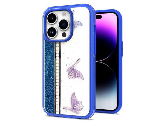 Click here for Butterfly Series Hybrid Case for iPhone 14 Pro - B... prices