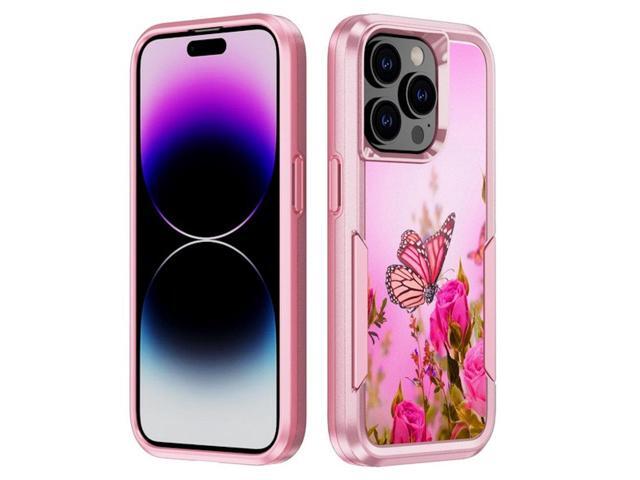 Click here for TUFF Hybrid Armor Case for iPhone 14 Pro - Butterf... prices