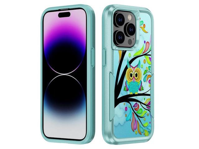 Click here for TUFF Hybrid Armor Case for iPhone 14 Pro - Owl prices