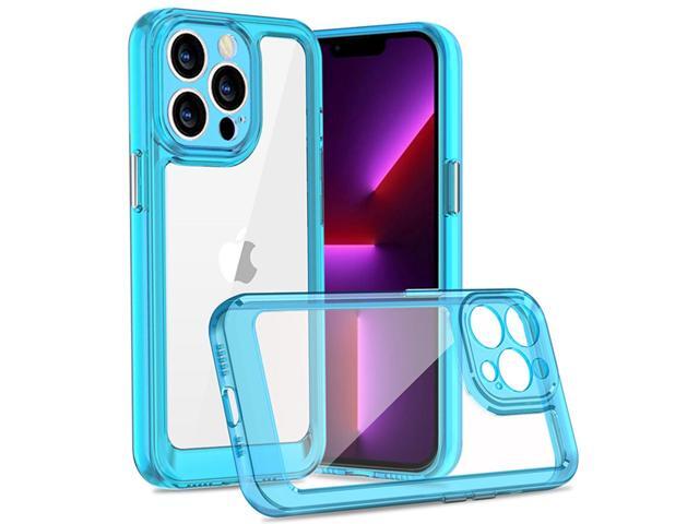 Click here for HD Transparent Case for iPhone 15 - Blue prices