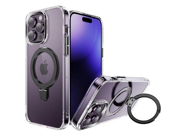 Click here for HD Transparent Case with MagSafe Kickstand Ring Ho... prices