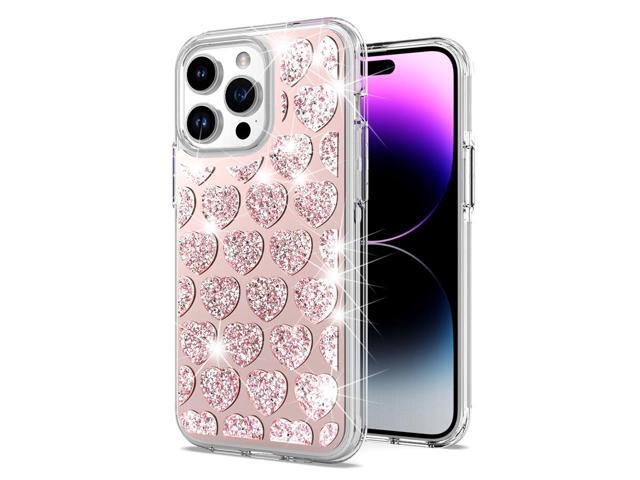 Click here for Diamond Encrusted Hybrid Case for iPhone 15 Pro -... prices