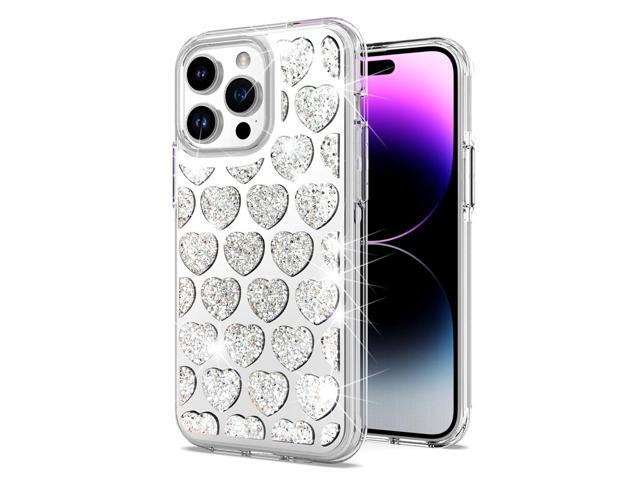 Click here for Diamond Encrusted Hybrid Case for iPhone 15 Plus -... prices