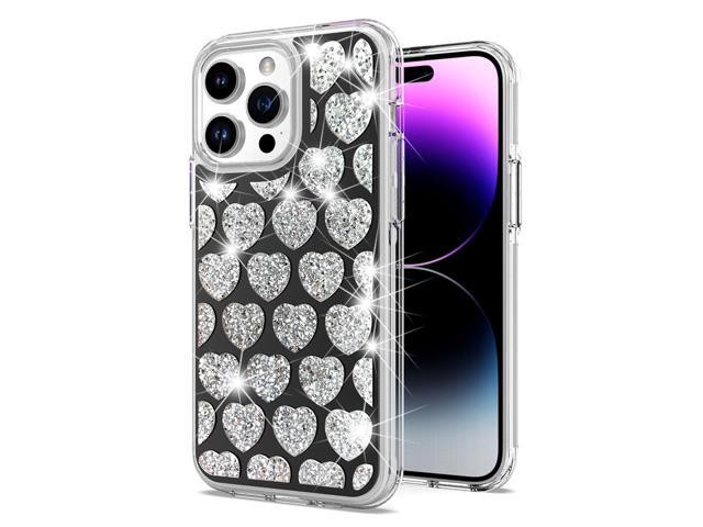 Click here for Diamond Encrusted Hybrid Case for iPhone 15 Plus -... prices