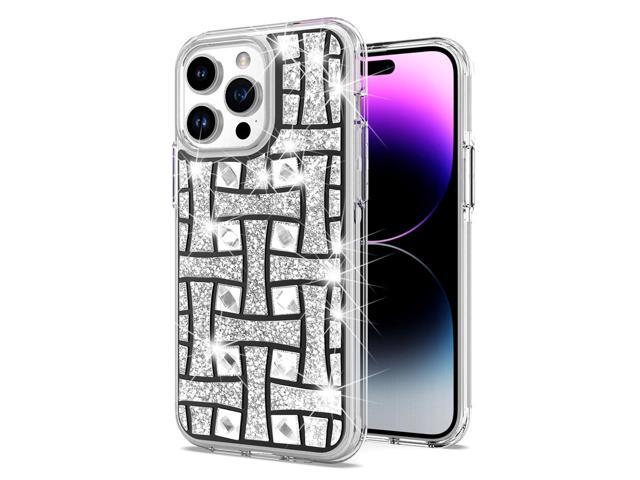 Click here for Diamond Encrusted Hybrid Case for iPhone 15 Plus -... prices