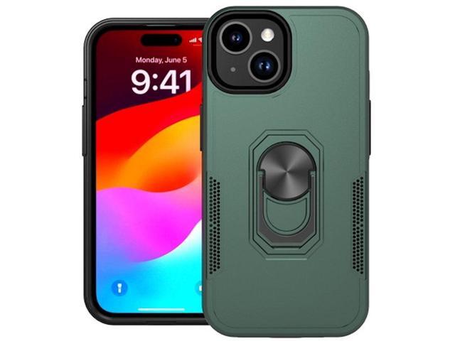 Click here for TUFF Hybrid Case with Ring Grip for iPhone 15 - Gr... prices