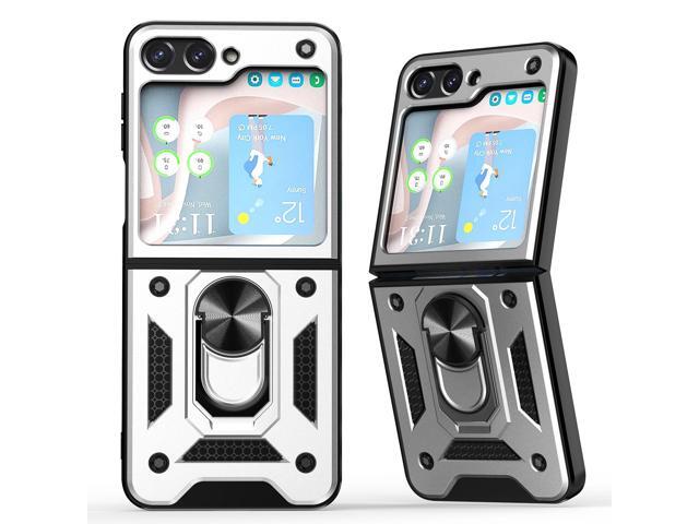 Click here for Ring Holder Case for Samsung Galaxy Z Flip 5 - Sil... prices