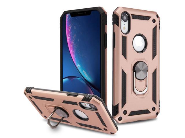 Click here for Armor Ring Finger Loop Hybrid Case for iPhone XR -... prices