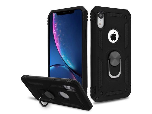 Click here for Armor Ring Finger Loop Hybrid Case for iPhone XR -... prices