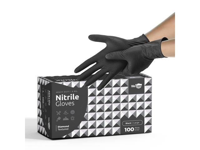 Click here for WeCare Nitrile Gloves 8 Mil - Heavy Duty Gloves wi... prices