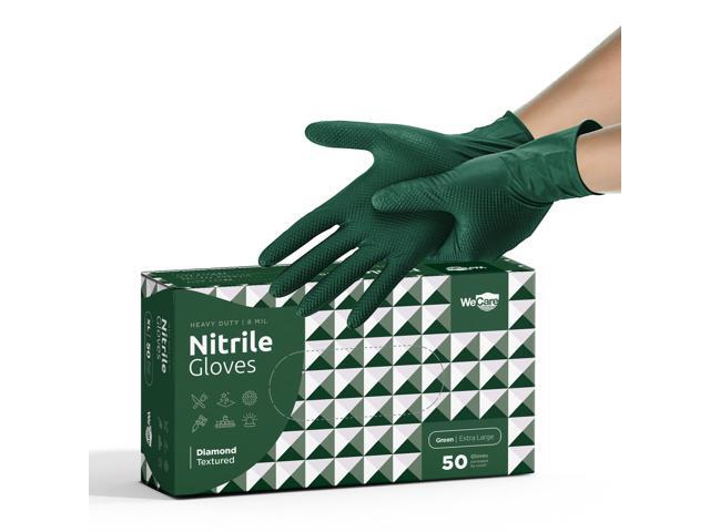 Click here for WeCare Nitrile Gloves 8 Mil - Heavy Duty Gloves wi... prices