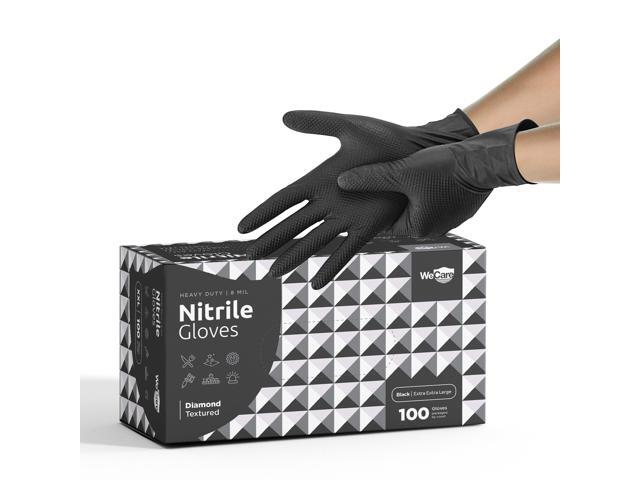 Click here for WeCare Nitrile Gloves 8 Mil - Heavy Duty Gloves wi... prices
