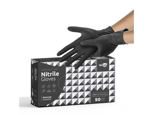 Click here for WeCare Nitrile Gloves 8 Mil - Heavy Duty Gloves wi... prices