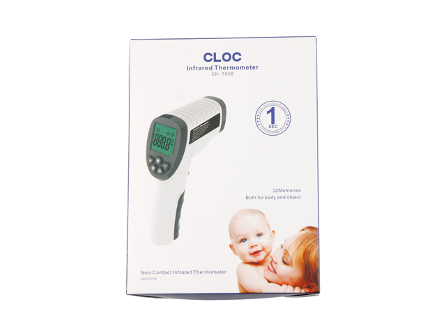 Click here for CLOC Non-Contact Infrared Thermometer SK-T008 - Bo... prices