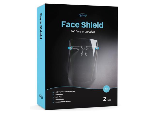 Click here for WeCare Face Shield Blue Eyeglasses Frame - Full Fa... prices