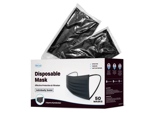 Click here for WeCare Protective Face Masks  Box of 50 (each Indi... prices