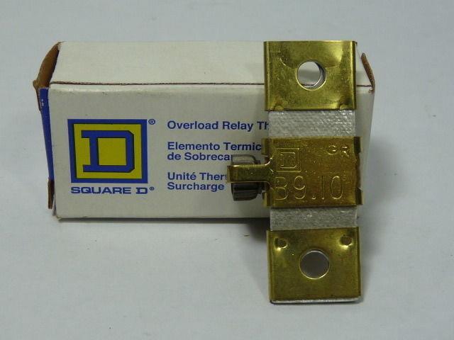Click here for SQUARE D B9.10 Thermal Unit 5.84 to 7.73A prices