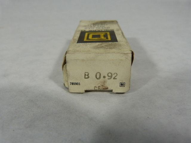 Click here for SQUARE D B0.92 Thermal Unit 0.64 to 0.78A prices