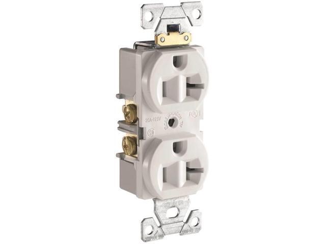 Click here for Wht Comm Grd Dup Recept 20A COOPER WIRING Single R... prices