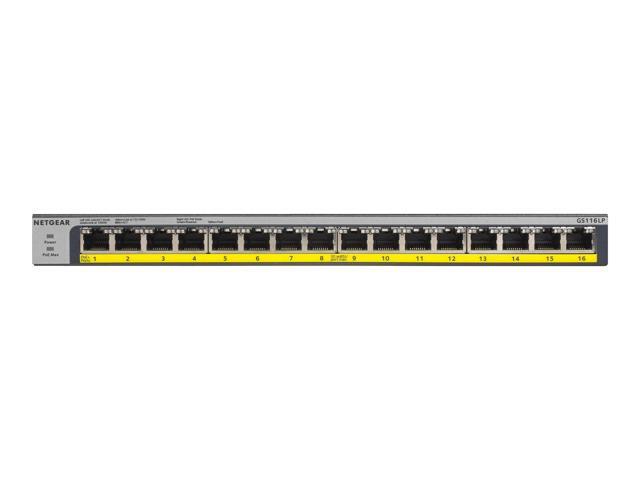 Click here for Netgear ProSafe GS116LP 16-Port Gigabit Ethernet U... prices