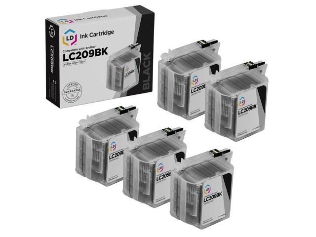 Click here for LD Compatible Brother LC209BK 5PK EHY BLK Inkjets... prices