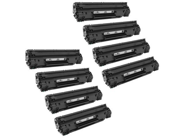 Click here for Speedy Inks - 8 Pack Compatible HP 36A CB436A Blac... prices