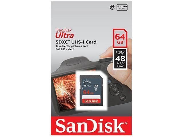 Click here for SanDisk Ultra 64GB Class 10 SDXC UHS-1 Memory Card... prices