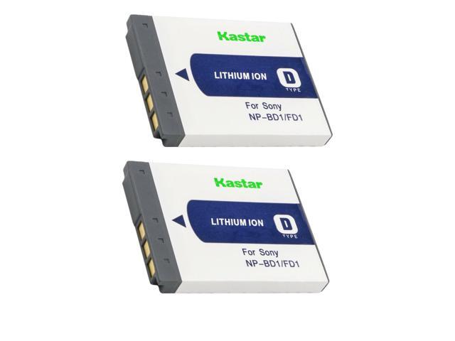 Click here for Kastar 2-Pack NP-BD1 Battery 3.7V 1100mAh Replacem... prices