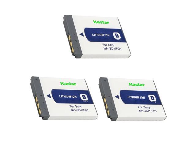 Click here for Kastar 3-Pack NP-BD1 Battery 3.7V 1100mAh Replacem... prices