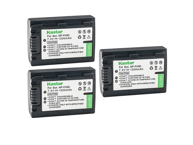 Click here for Kastar 3-Pack NP-FH50 Battery 7.4V 1200mAh Replace... prices