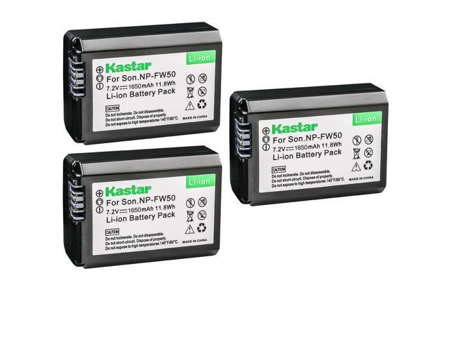 Click here for Kastar 3-Pack NP-FW50 Battery Replacement for Sony... prices