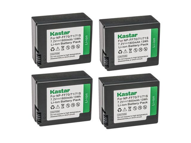 Click here for Kastar NP-FF70 Battery 4-Pack Replacement for Sony... prices