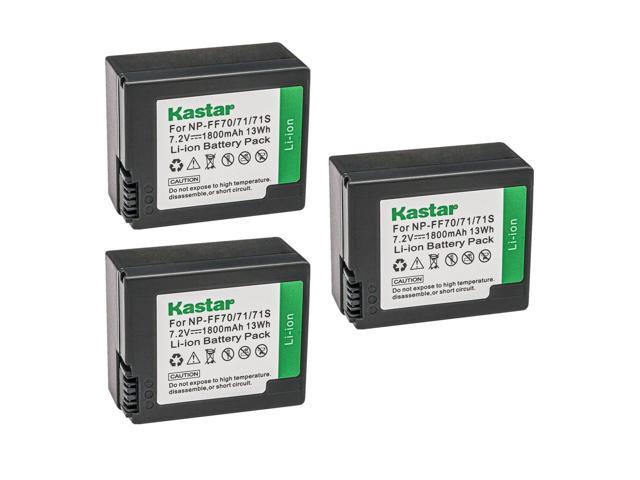 Click here for Kastar NP-FF70 Battery 3-Pack Replacement for Sony... prices