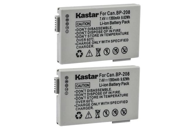 Click here for Kastar 2-Pack Battery Replacement for Canon BP-208... prices
