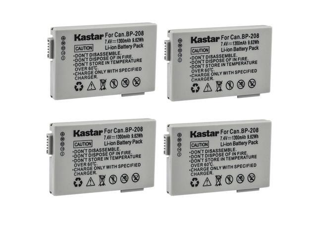 Click here for Kastar 4-Pack Battery Replacement for Canon BP-208... prices