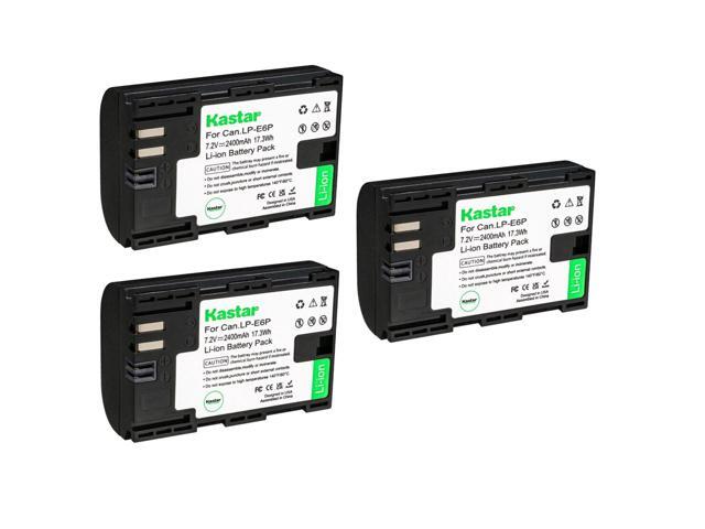 Click here for Kastar 3-Pack LP-E6P Rechargeable High-amperage Li... prices