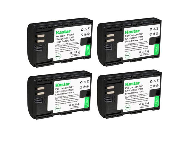 Click here for Kastar 4-Pack LP-E6P Rechargeable High-amperage Li... prices