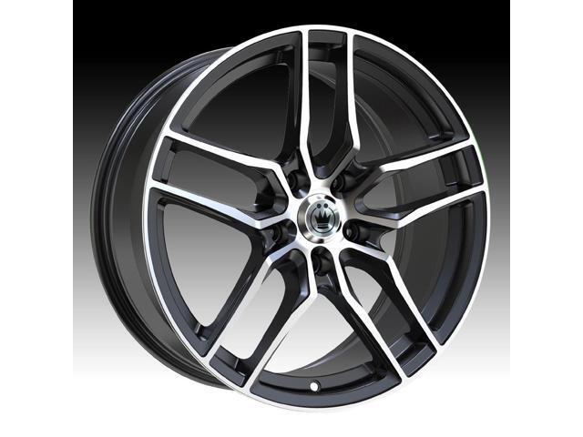 Click here for Konig IO Intention Machined Black 17x8 5x100 45mm... prices