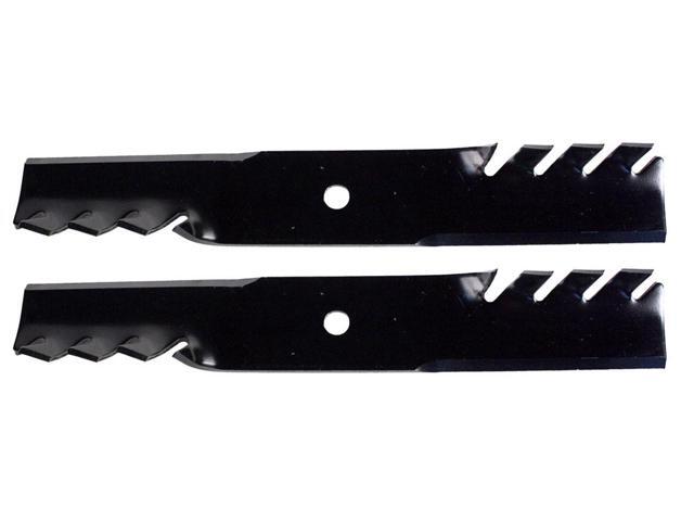 Click here for 2 USA Mower Blades MB061BP Toothed Medium Lift for... prices