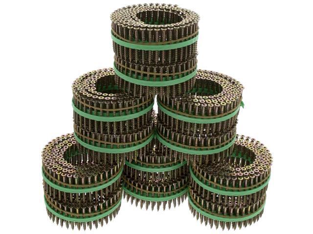 Click here for MURO #8 x 2 Yellow Zinc Square Drive Flathead Twin... prices