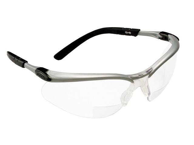 Click here for 3M BX Reader Protective Eyewear Silver Frame Clear... prices