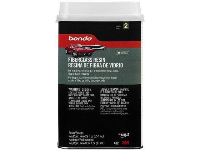 Click here for 3M Bondo 402 Fiberglass Resin Quart Can - 29 fl. o... prices