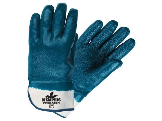 Click here for Memphis Predator Premium Nitrile-Coated Gloves Blu... prices