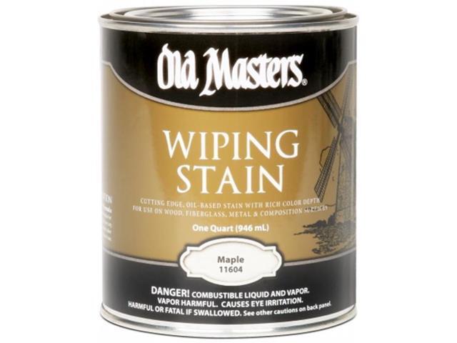 Click here for Old Masters 11604 1 Quart Maple Wiping Stain prices