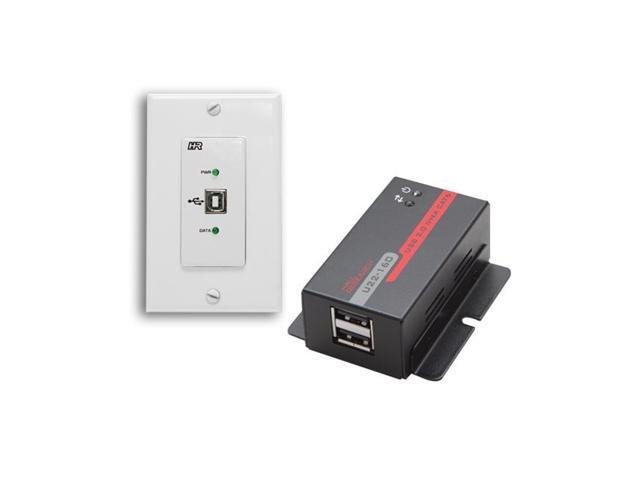 Click here for Hall Research USB 2.0 Over UTP Extender Decora Wal... prices