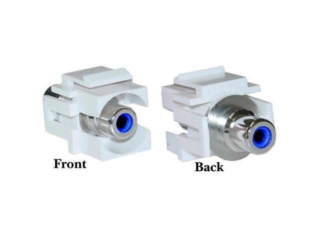 Click here for Cable Wholesale RCA Female / Female Coupler  Keyst... prices