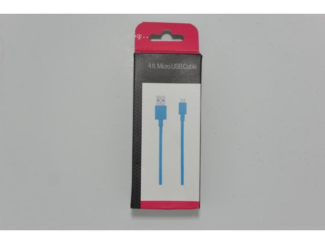 Click here for ORIGINAL OEM T-MOBILE 4-FOOT BLUE USB CHARGE/SYNC... prices