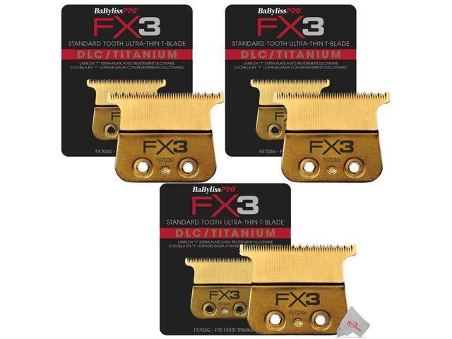 Click here for 3x Babyliss Pro FX703G FX3 DLC Titanium Standard T... prices