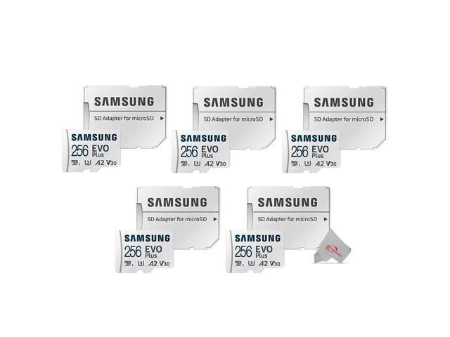 Click here for 5x Samsung EVO Plus MicroSD 256GB  130MBs Memory C... prices